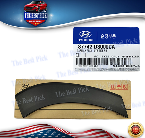 ⭐GENUINE⭐Fender Molding Wheel Flare Garnish 16-21 Tucson RR RH Side ...