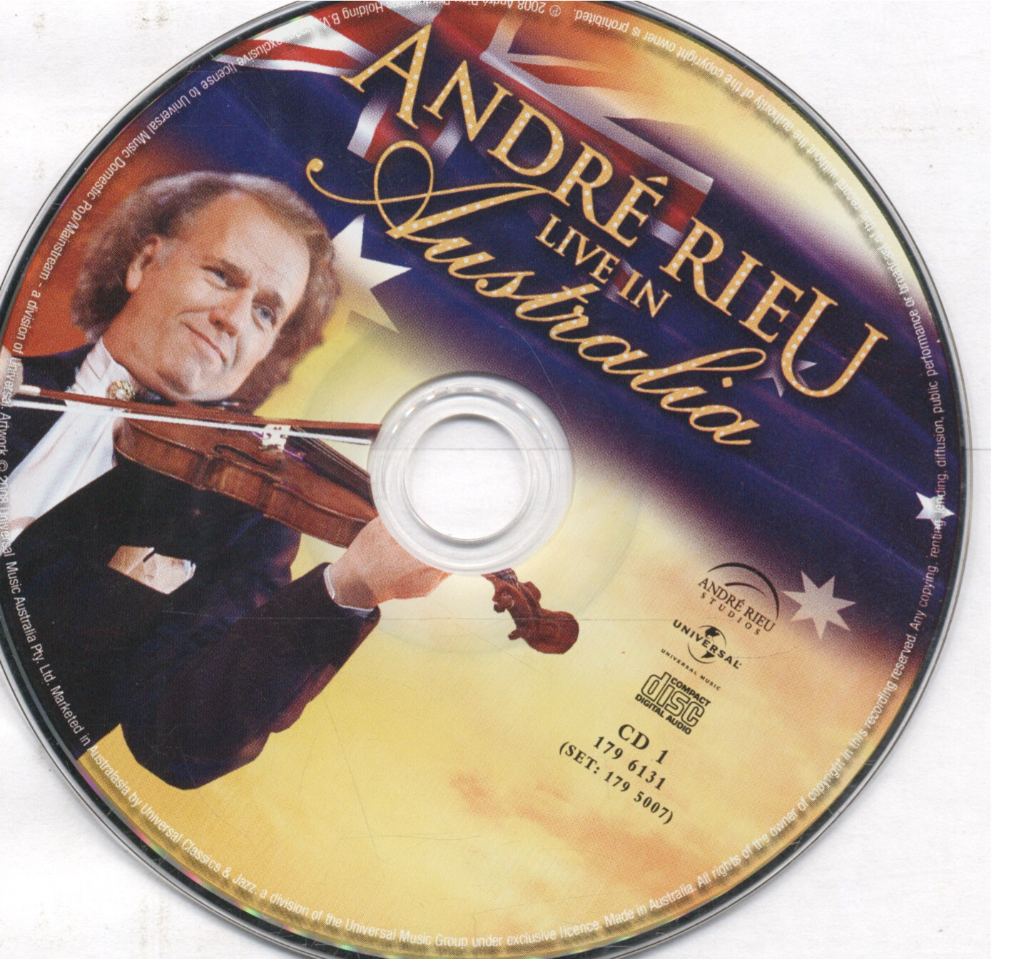 André Rieu - Andre Rieu Live In Australia CD 1 Only | eBay Australia