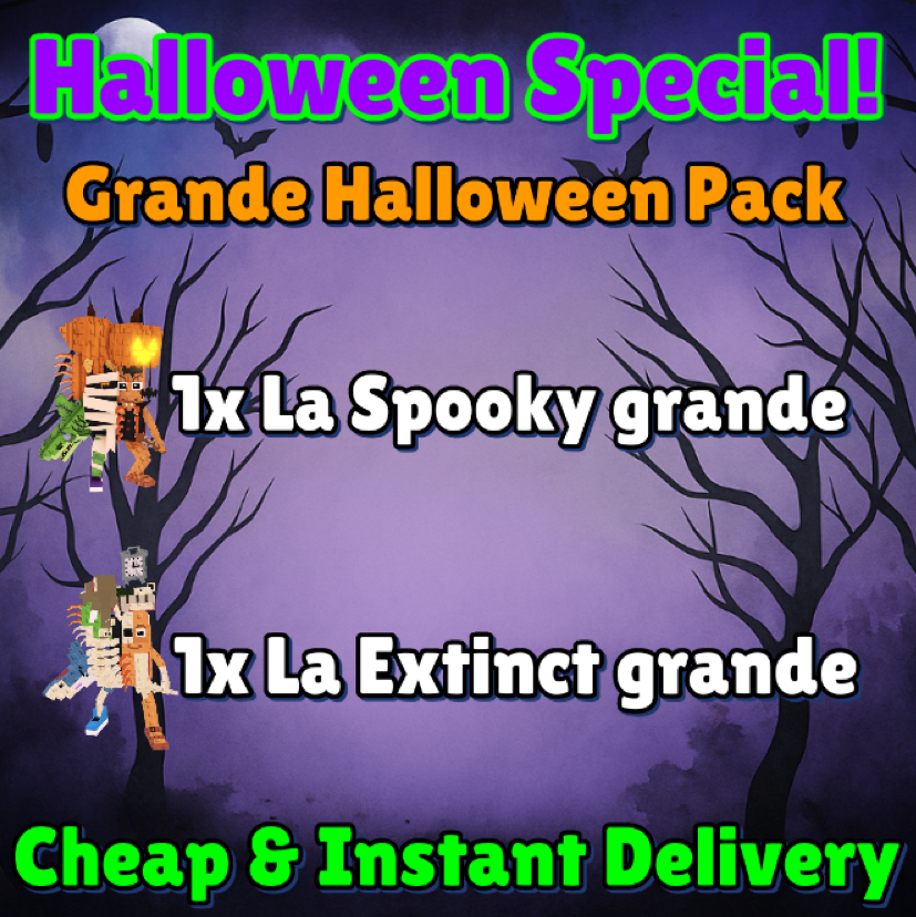 [🟢ONLINE ] 🎃 Grande Halloween Pack | STEAL A BRAINROT | SAB | FAST ...