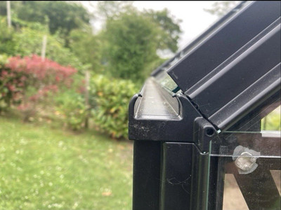 Halls Magnum Greenhouse xl Gutter Kit 2 Outlets And 2x Stop Ends high ...