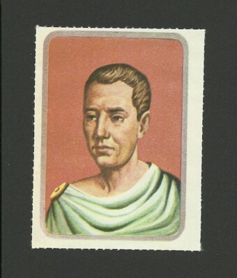 CICERO Vintage 1960s Famous Poet Author Composer Philosopher Sticker ...