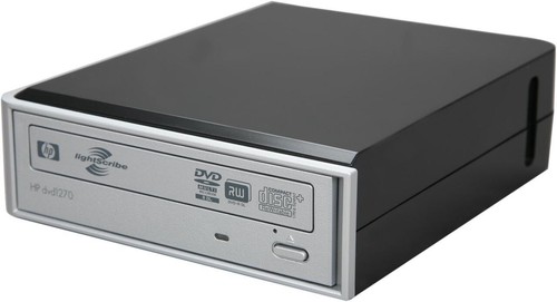 NEW HP DVD1270e External 24x DVD/CD LightScribe Writer Burner DVD1270e ...