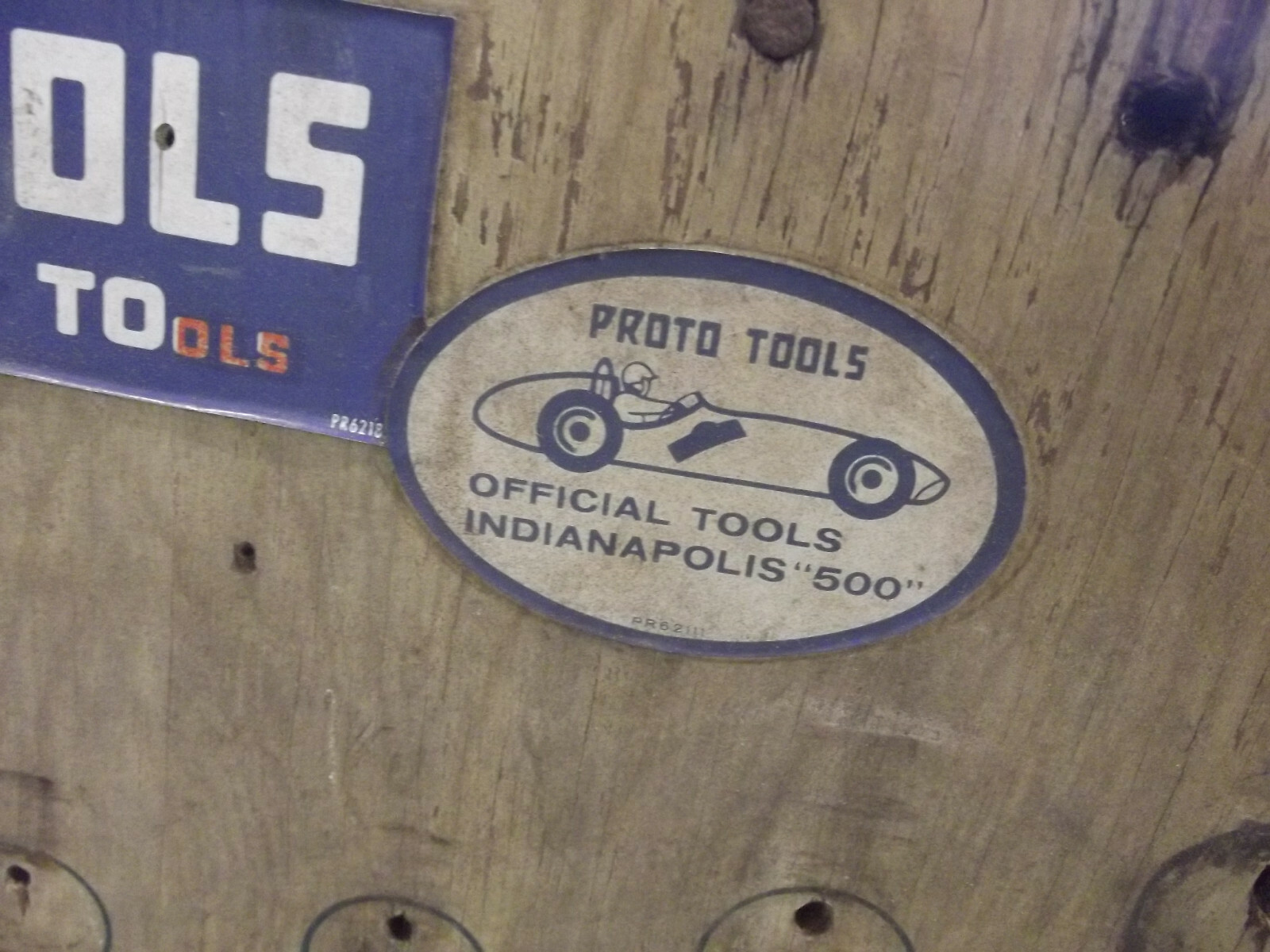 Vintage Logo Proto Tools Dealer Store Wrench Tool Display Rack Indy 500 ...
