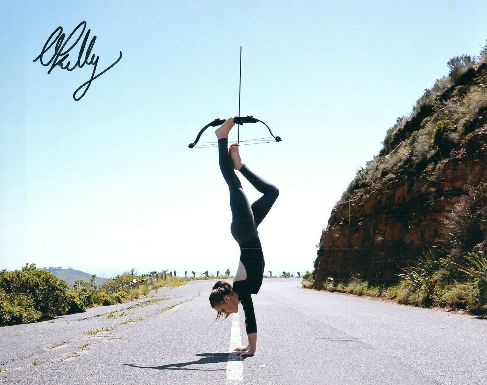 Orissa Kelly Signed 8x10 Photo #263 Archery Contortionist Britain's Got ...