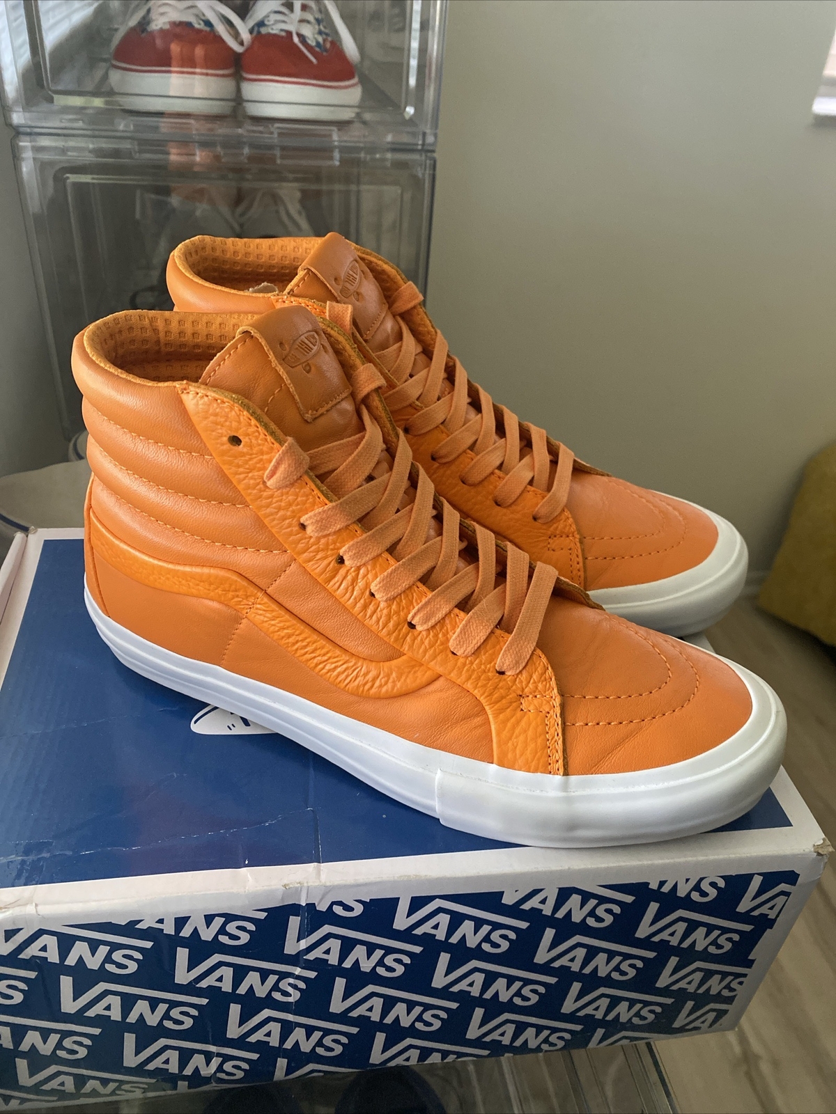 Vans Vault Sk8-Hi Reissue Premium Stitched Leather A… - Gem