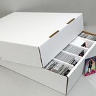 BCW 5000 Count Card Box Baseball Trading Card Storage Box Full Lid ...