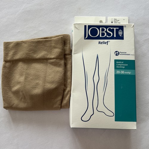 Jobst Compression Stockings Full Calf Beige 20-30 | eBay