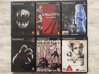 SONY PS2 Blood & & Blood+ & Nebula : Echo Night & Demento set from ...