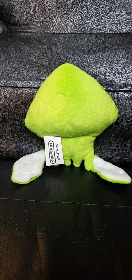 World of Nintendo - SPLATOON Green Squid 8" Plush | eBay