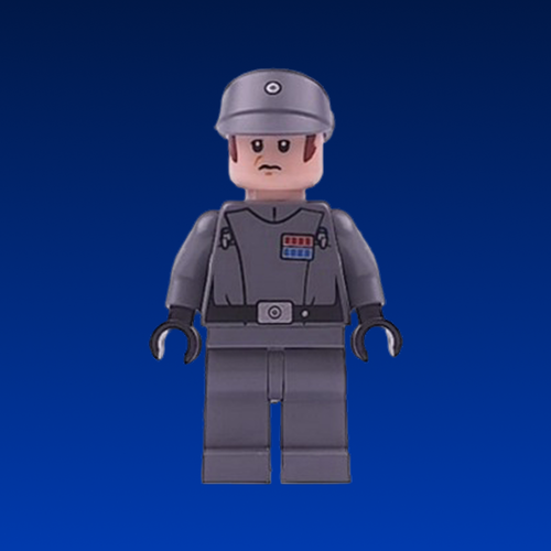 LEGO Star Wars Minifigure: Imperial Officer Major Colonel (sw0877 ...