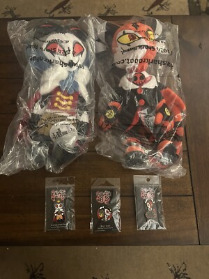Helluva Boss Blitz and Stolas Premium Plushie Plush Bundle Set Bonus ...