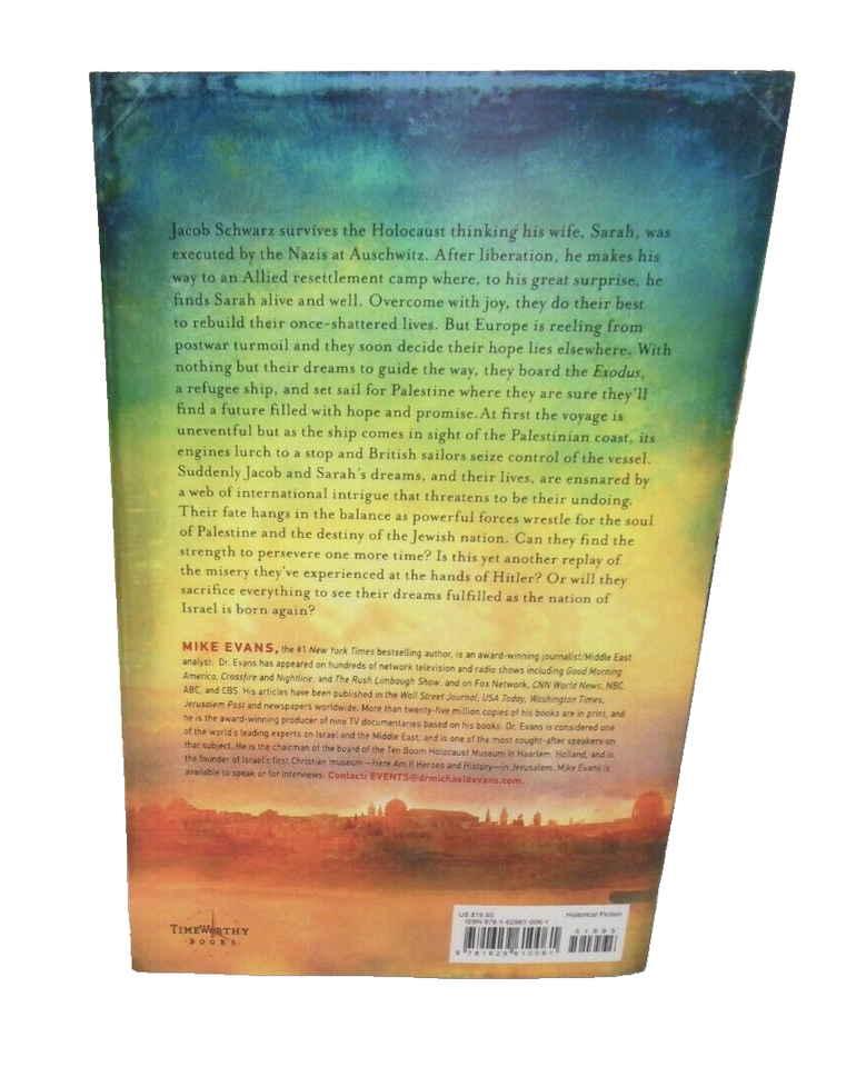 Jewish Holocaust Survivor Exodus Ship to Palestine Historical Fiction ...