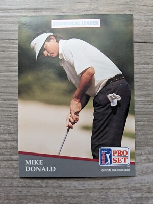 1991 Pro Set Golf Card #275 Mike Donald | eBay