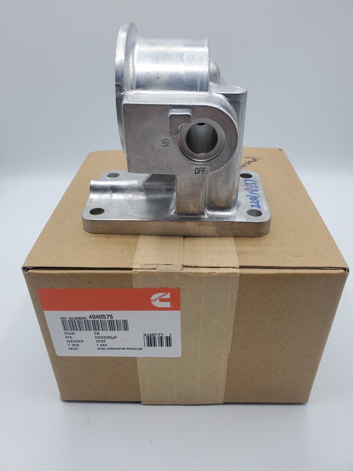 Cummins 4940575 ISC ISL 8.9L Fuel Head Corrosion Resistor OEM | eBay
