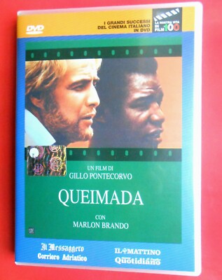 Dvds Gillo Pontecorvo Queimada Marlon Brando Evaristo Marquez Ennio ...