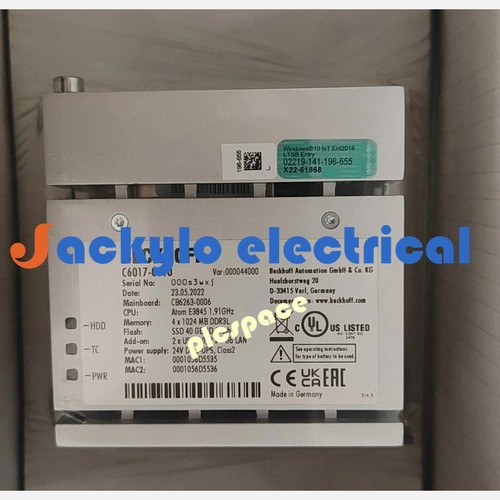 Beckhoff C6017-0010 brand new PLC Module C6017-0010 | eBay