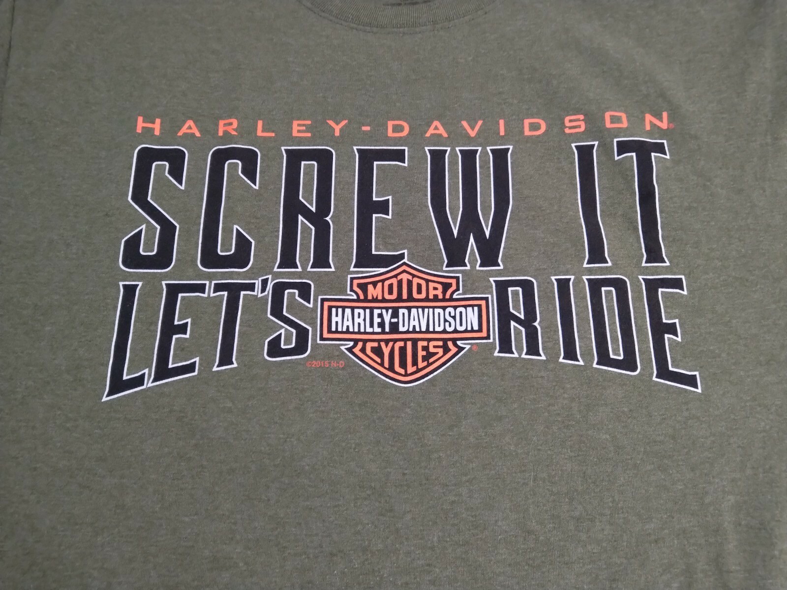 Harley Davidson Riders "Screw It Let's Ride" Shallott… - Gem