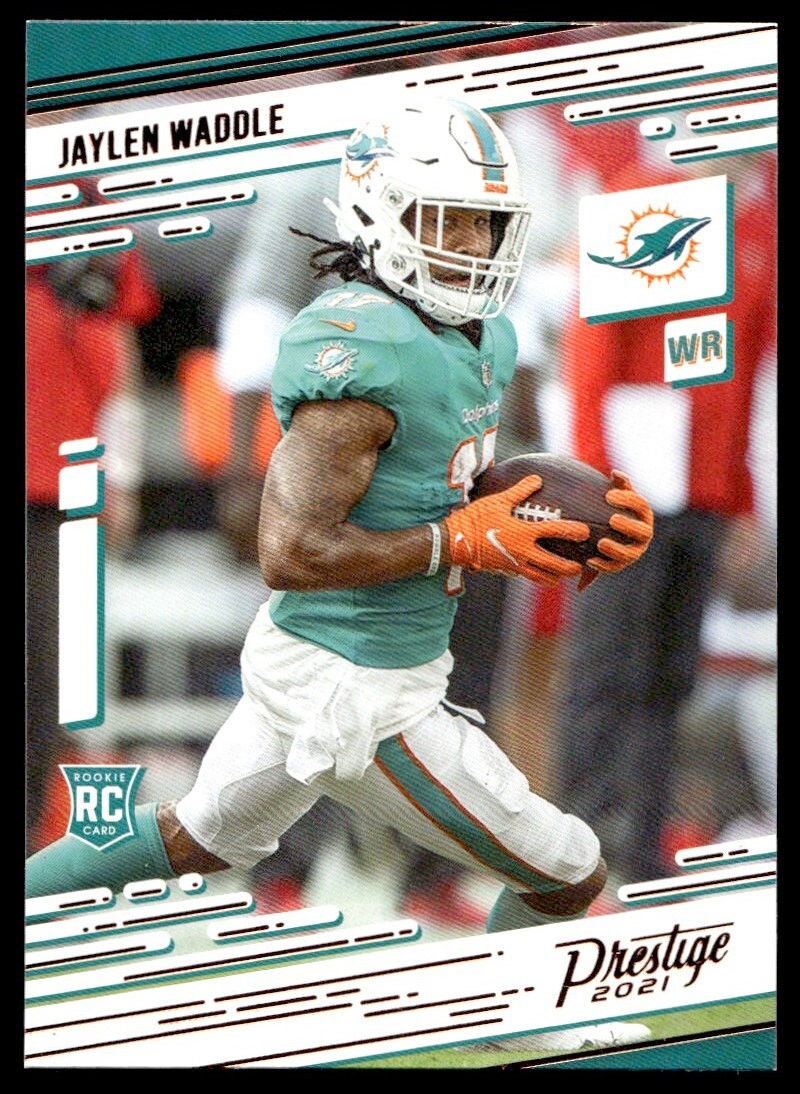 2021 Panini Prestige Jaylen Waddle Rookie G78 Miami Dolphins #213 | eBay