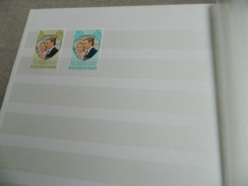 BRITISH VIRGIN ISLANDS FINE MINT MNH STAMPS COLLECTION IN S/BOOK ED.VII ...