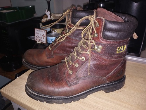Caterpillar CAT Walking Machines Leather Work Boots - Men’s 10 M ...
