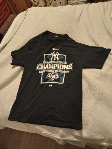 2009 AUTHENTIC COLLECTION NEW YORK YANKEES AMERICAN LEAGUE CHAMPION ...