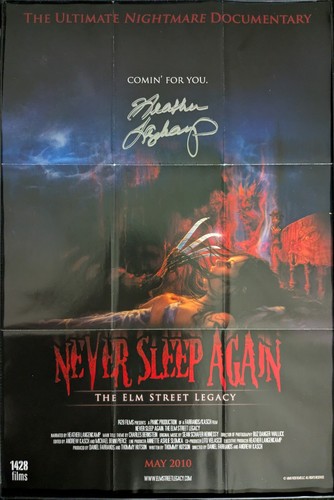 Heather Langenkamp Signed Never Sleep Again Nightmare On Elm Street ...