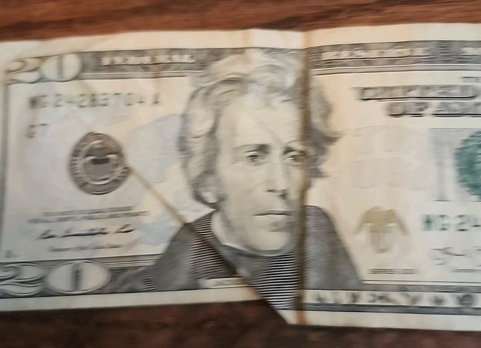 2013 Series US $20 Federal Reserve Note Fold Error | eBay