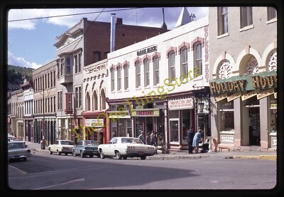 Central City Colorado Street Scene Cars Signs 1960s 35mm Slide ...