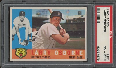 1960 Topps Baseball #201 Larry Osborne PSA 8 | eBay