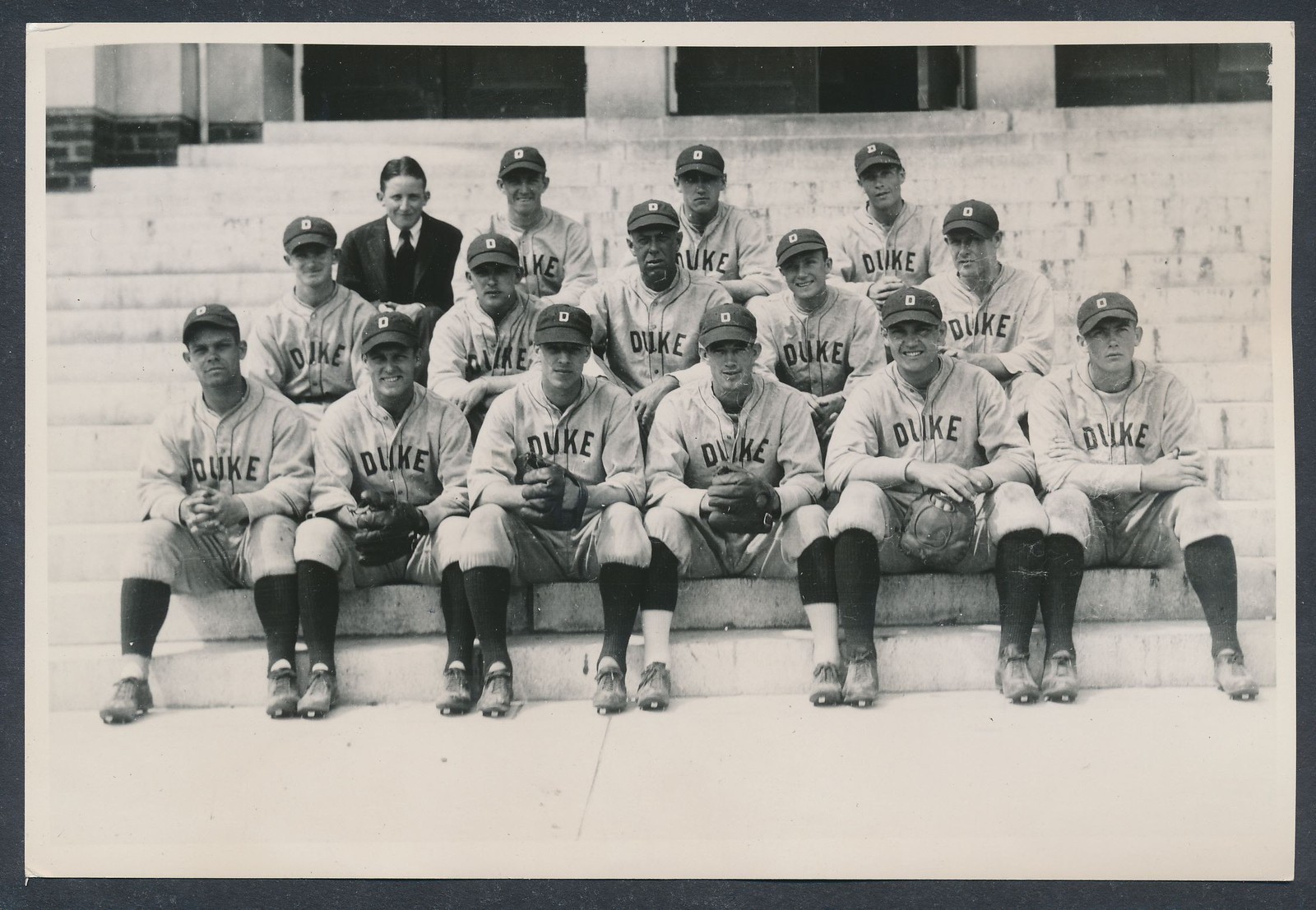 1930 DUKE UNIVERSITY BASEBALL TEAM Vintage Photo (Bill Werber) | eBay