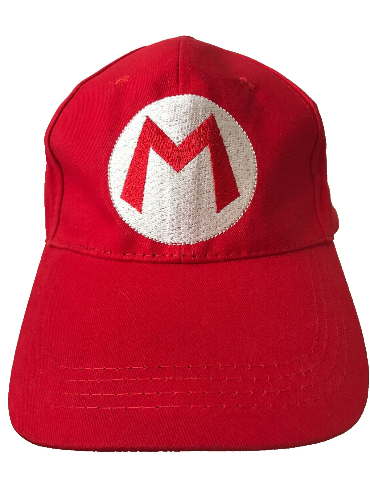 Super Mario Brothers Logo Strap back Red Adjustable B… - Gem