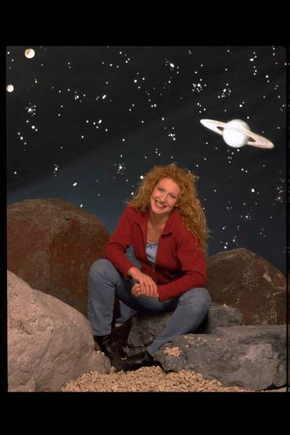 Ground Force presenter and gardening expert Charlie Dimmock 1998 TV Old ...