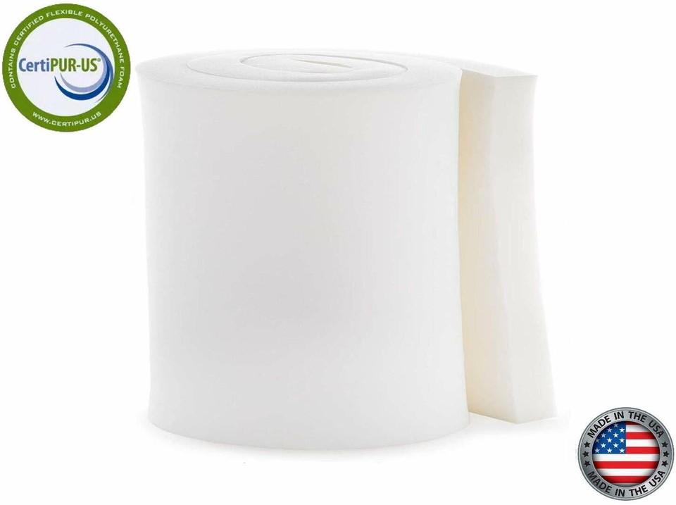 FOAM SEAT CUSHION HIGH DENSITY FOAM 5"x24"x80" 46ILD "FIRM" UPHOLSTERY ...