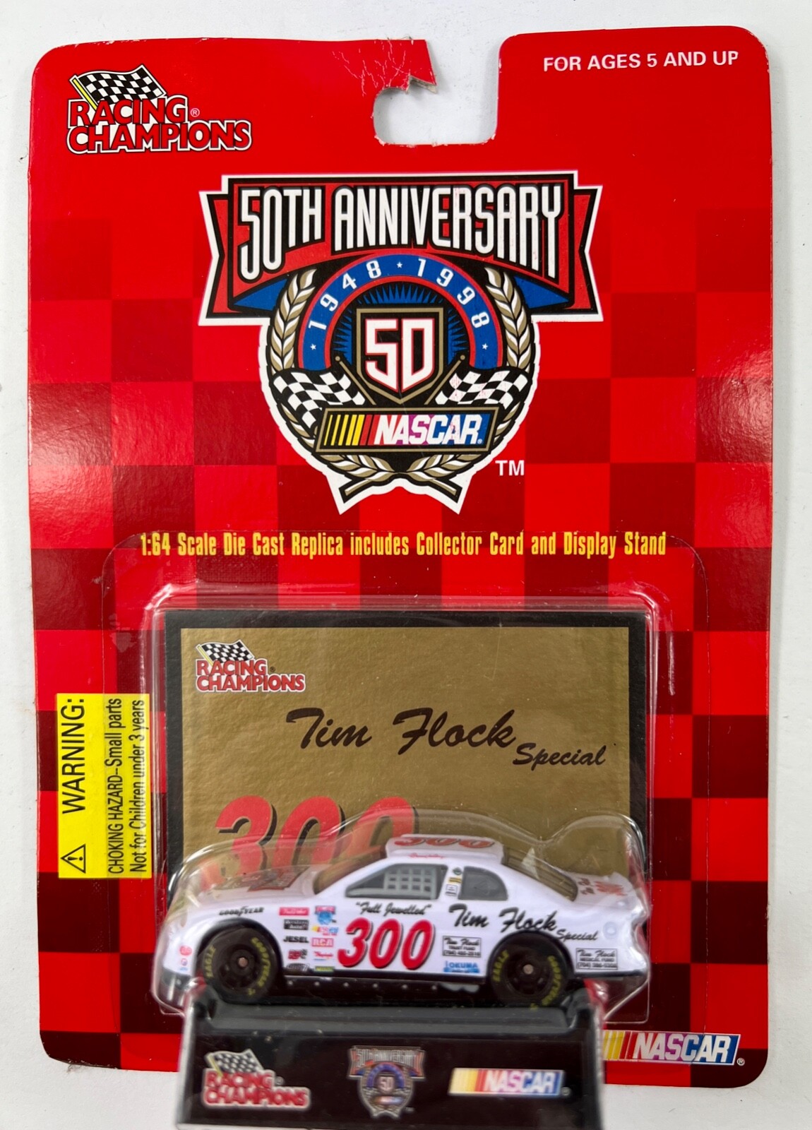 NEW VINTAGE RACING CHAMPIONS 1/64 SCALE #300 TIM FLOCK SPECIAL CAR T32 ...