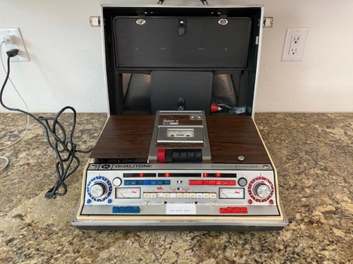 Qualitone Acoustic Appraiser Audiometer ANSI Hearing Threshold Level | eBay