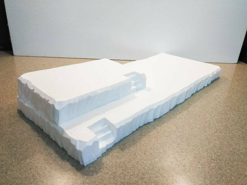 Styrofoam Display Platform for Christmas Villages (Lemax, Dept 56 ...