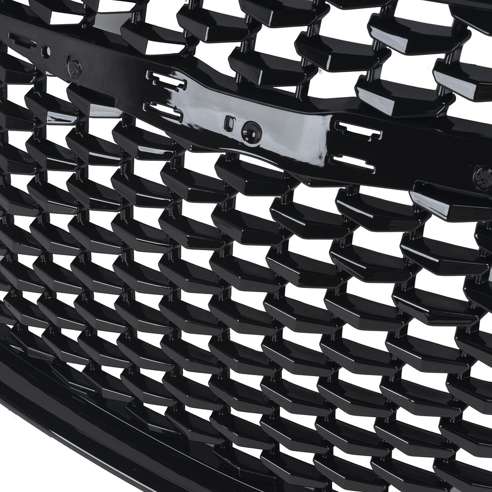 Front Bumper Upper Grille Black For 2015-2023 Chrysler CH1200393 300 ...