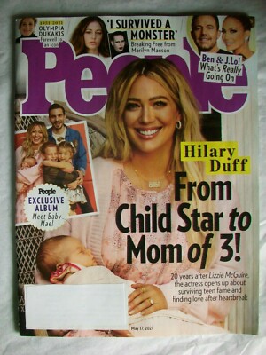 PEOPLE Magazine May 17 2021 Hillary Duff Olympia Dukakis Ben Affleck J ...