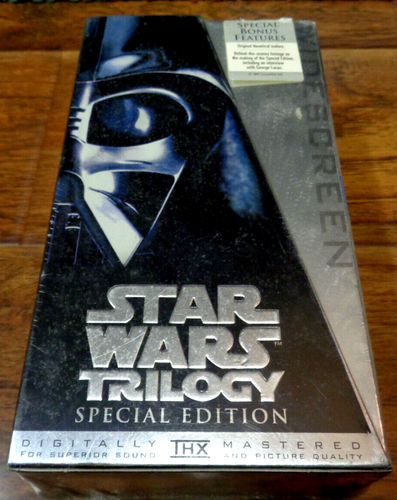 STAR WARS TRILOGY SPECIAL EDITION THX WIDESCREEN VHS BOX SET BRAND NEW ...