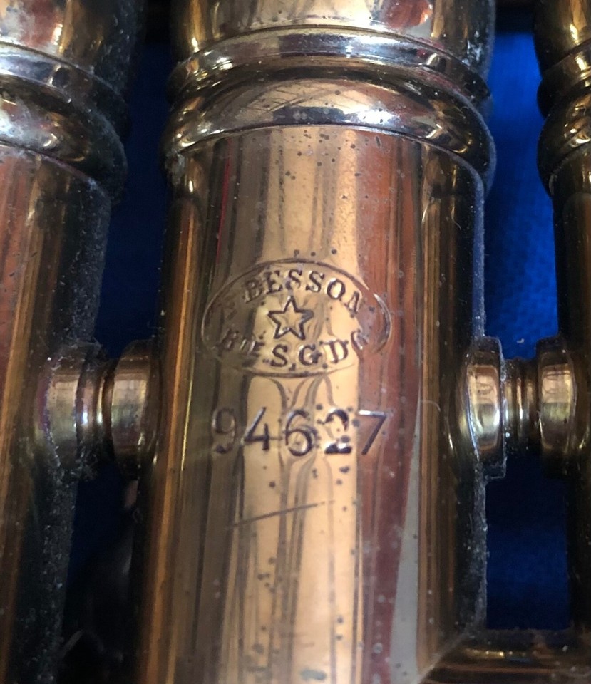 Pre-War Besson Brevete Trumpet SN-94627 | eBay