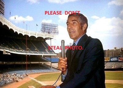 Phil Rizzuto, Announcer, at Old Yankee Stadium 5x7 Glossy Photo. NY ...