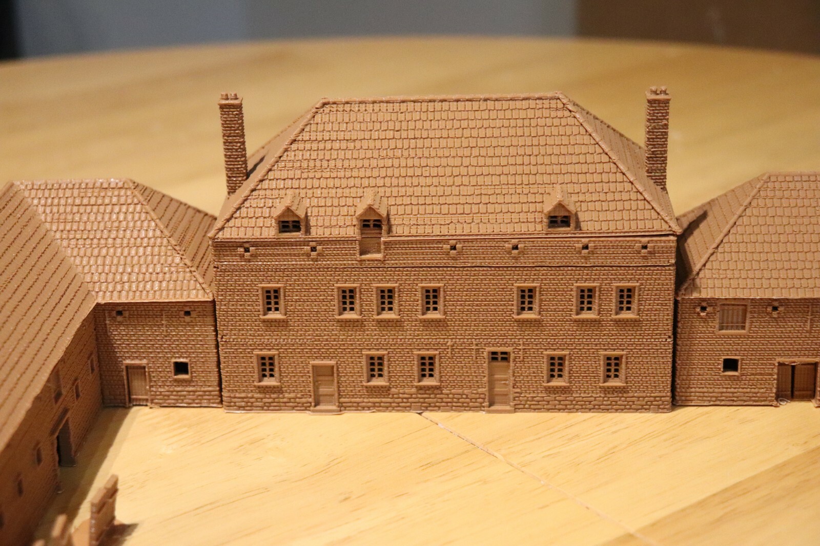 Gemioncourt Farm House 4 Buildings+ 1815 Napoleonic 12mm Battle of ...