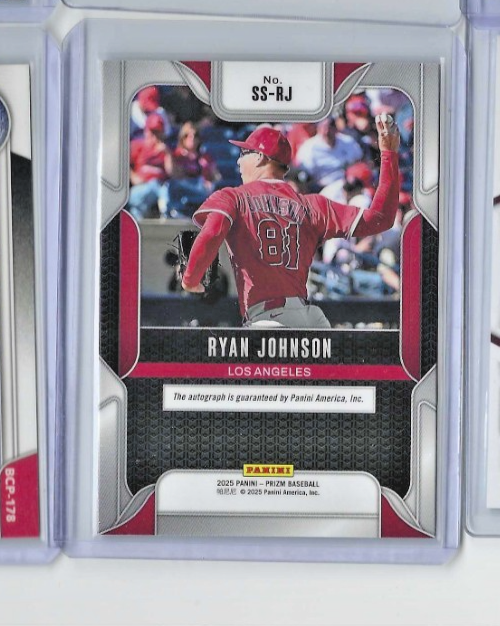 2025 Prizm Sensational Signatures Ryan Johnson Rookie Autograph | eBay UK
