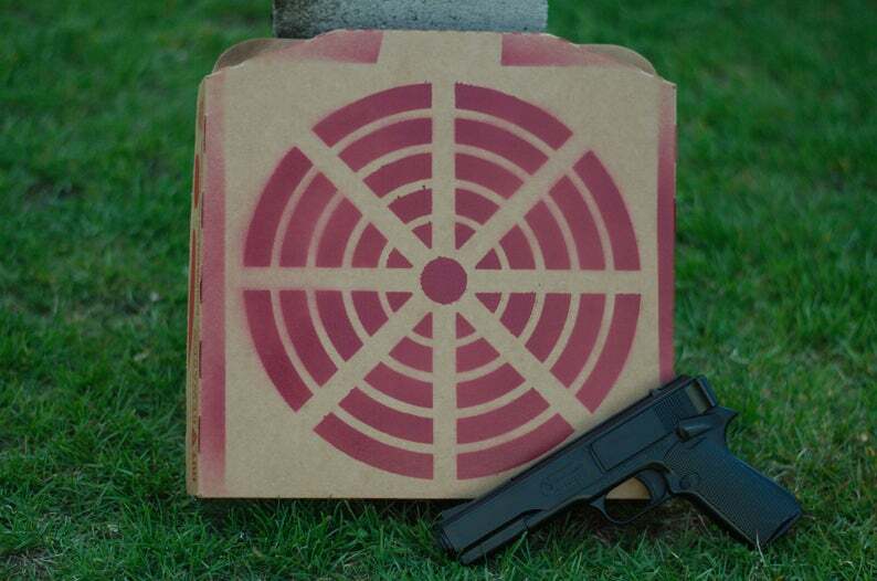 Shooting Targets STENCIL Super Bundle - Paint Your Own Practice Targets ...