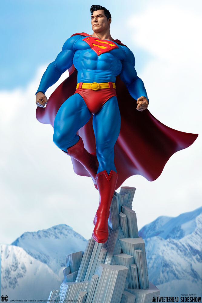 Tweeterhead Superman Maquette DC Comics Sideshow Statue