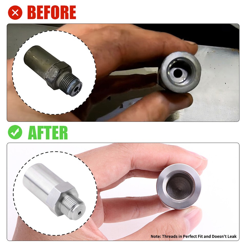 For Chevy GMC 6.6L Duramax LB7 2001-2004 Fuel Rail Plug Pressure Relief ...