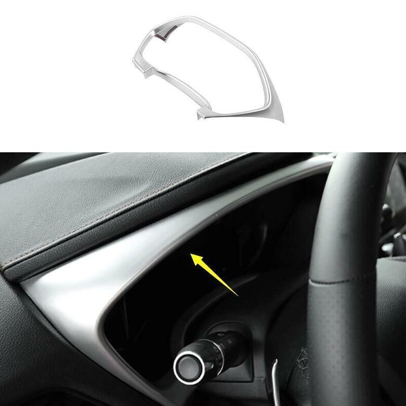 Dash Instrument Speedometer Frame Silver ABS For Cadillac CT4-V CT4 ...