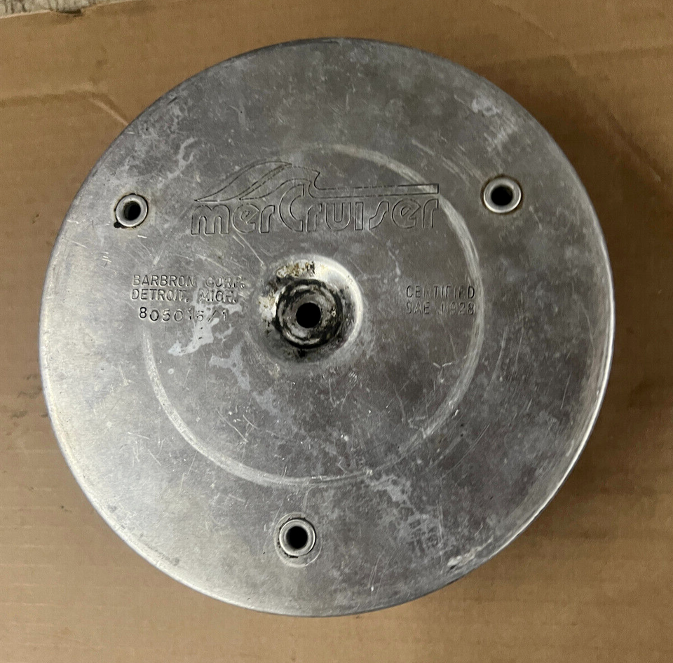 OEM Mercruiser Carb Flame Arrestor # 805016/1 J1928 2 BBL | eBay