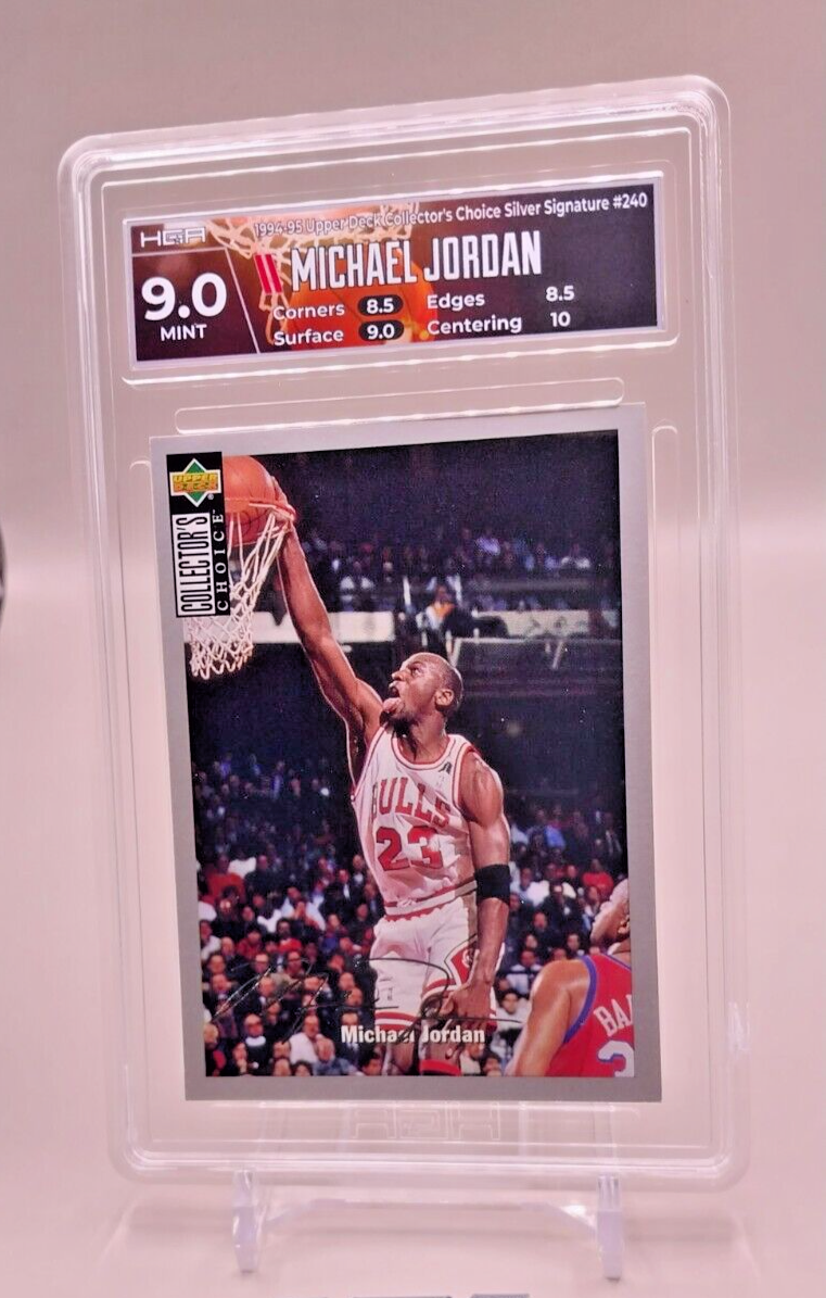 1994-95 Upper Deck Collector's Choice - Silver Signature #240 Michael Jordan for sale online | eBay