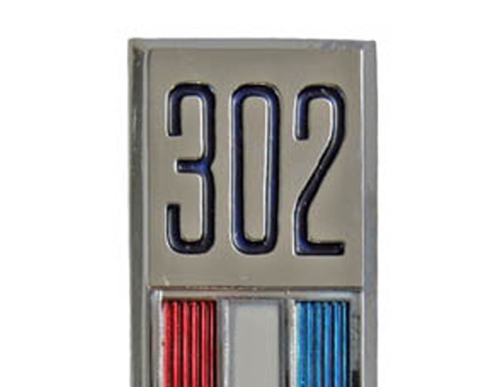 1968 Mustang Emblem Pair Of 1968 Ford Mustang Tri-Bar Fender Emblems ...